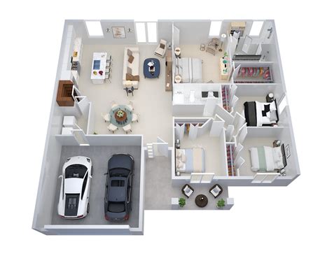Convert Floor Plan To 3d By The 2d3d Floor Plan Company Architizer