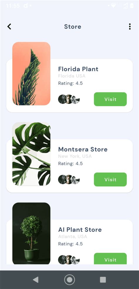 free android plant shop ui xml kotlin by shashank singhal app snipp