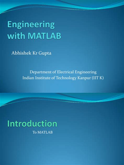 Day1 Final Pdf Matlab Matrix Mathematics