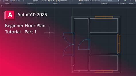 Autocad Floor Plan Basic Steps House Project Part 3 Draftsight
