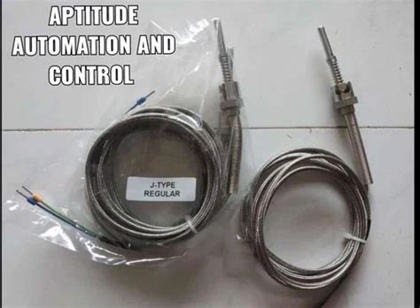 RTD PT Industrial Temperature Sensors Thermocouple Wire To Deg C At Piece