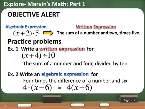 PPT Writing Algebraic Expressions Lesson PowerPoint Presentation Free Download ID