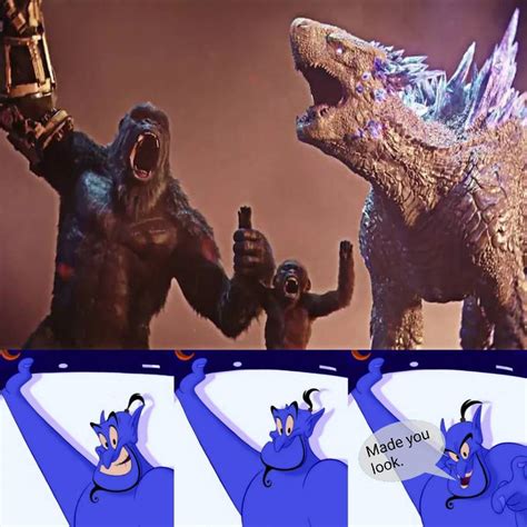 Godzilla X Kong The New Empire Ending With Genie By Xenomorphhybrid123 On Deviantart