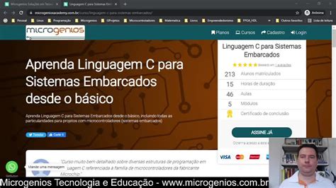 Microgenios Microcontroladores Linguagemc Sistemasembarcados Pic