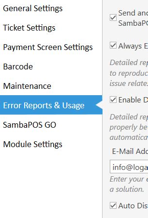 SambaPOS Crash When Ending Work Period V5 Issue SambaClub Forum