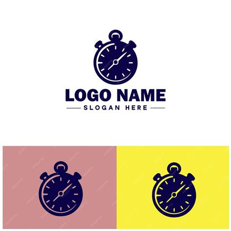 Premium Vector Stopwatch Icon Timer Chronometer Stopwatch Timer Flat Logo Sign Symbol Editable
