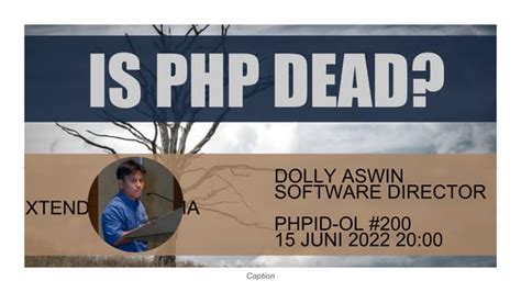 Is Php Dead Pptx