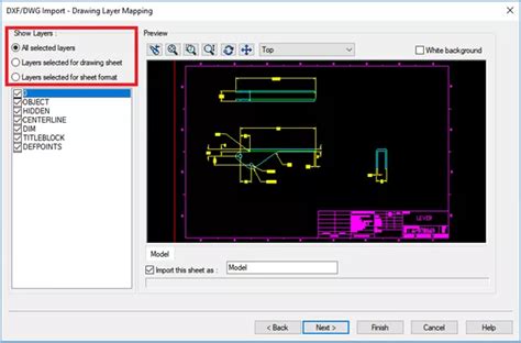 Using A Dwg Or Dxf For Solidworks Drawing Borders Goengineer
