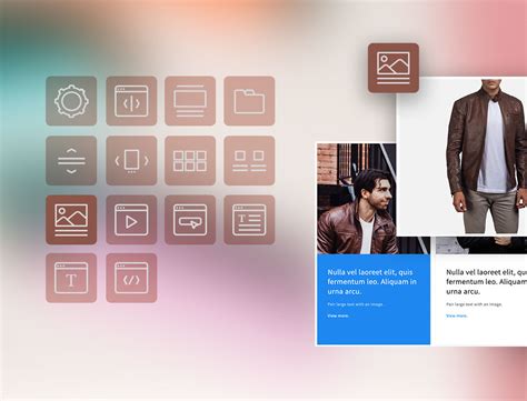 Visual Editor Flex Section Builder