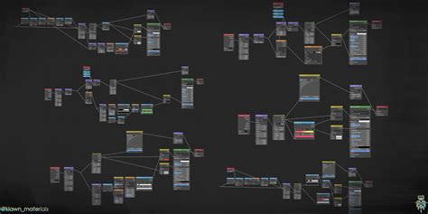 6in1 Procedural Numbers Shaders For Blender Texture Cgtrader