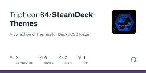 Github Tripticon84 Steamdeck Themes A Collection Of Themes For Decky Css Loader