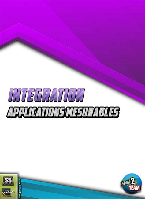 SOLUTION Int Gration Applications Mesurables Studypool
