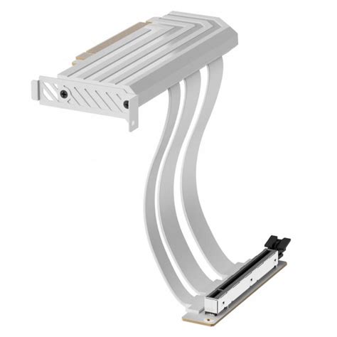 Merlinhardver Hyte Pcie 5 0 Hyper Riser Kábel Snow White Acc Hyte