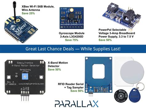 Parallax Inc Equip Your Genius®