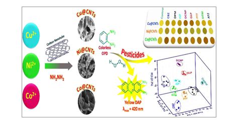 Colorimetric Nanozyme Sensor Array Based On Metal Nanoparticle Decorated Cnts For Quantification