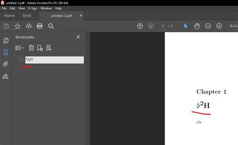 Can Bookmarks For Pdf Files Only Be Plain Text Adobe Community