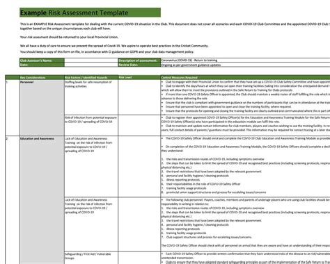 10 Useful Risk Assessment Templates Matrix Templatearchive