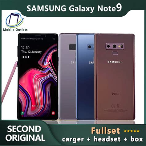 Jual Samsung Galaxy Note 9 Second Note 9 Bekas Mulus Fullset Original Shopee Indonesia