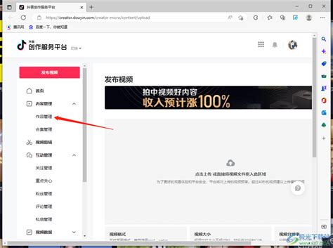 抖音怎么看私密作品？ 电脑版抖音查看自己发布的私密作品的方法 极光下载站