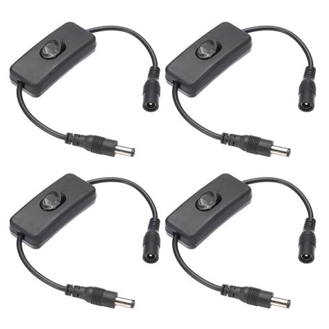 Dc Inline Onoff Switch Dc Jack Male To Female Adapter Wire Power