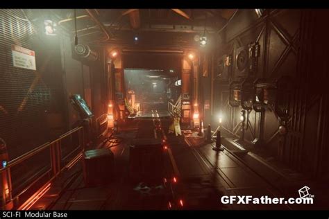 Unity Asset Sci Fi Modular Base V GFXFather