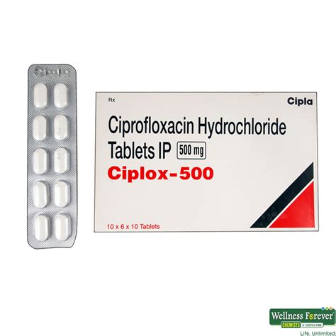 Buy Ciplox 500mg 10 Tablets Online At Best Prices Wellness Forever