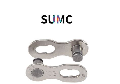 Замок цепи 10 скоростей SUMC серебристый, 1 шт. - купить с доставкой по ...