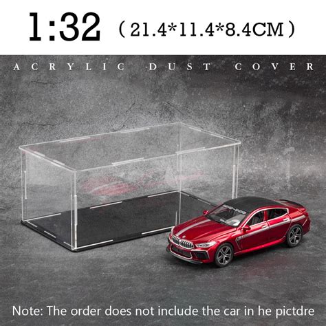 1 32 1 24 Clear Model Car Display Box Acrylic Display Box Case Model Figure Display Dustproof