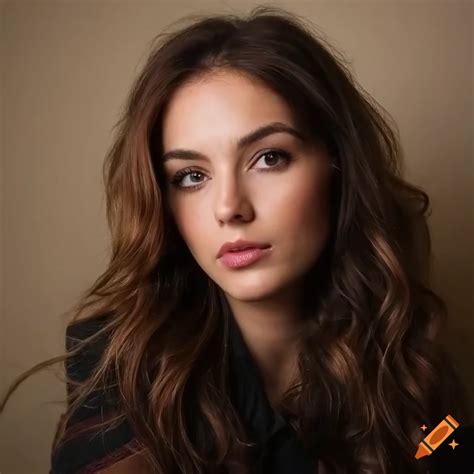 Portrait Of A Stylish Woman With Glasses On Craiyon