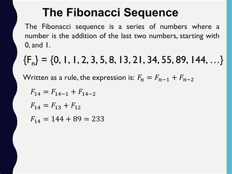 Solution Fibonacci Sequence And The Golden Ratio Studypool