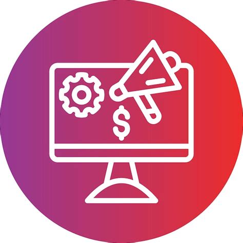 Premium Vector Vector Design Search Engine Marketing Icon Style