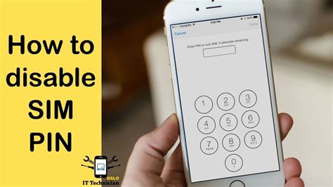 How To Disable Or Change SIM PIN On Any IPhone Iphone Repair Videos Pin