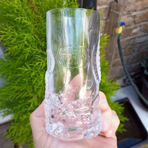 The Kraken Black Spiced Rum Tentacle Highball Glass Brand New Man Cave Bar £2295 Picclick Uk