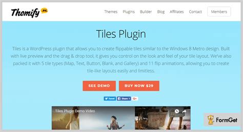 4 Tiles Wordpress Plugins 2022 Free And Paid Formget