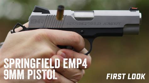 First Look Springfield Armory Emp 4 Lightweight Champion 9mm Pistol