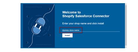 Shopify Salesforce Connector Eshopsync