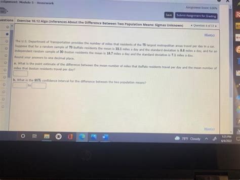 solved assignment module 5 homework assignment score 0 00
