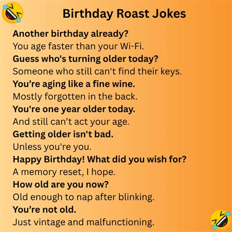 Roast Jokes To Roast Anyone And Everyone In Style