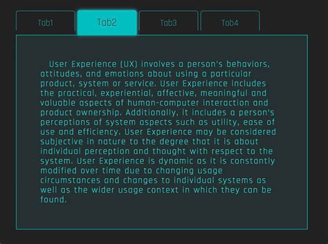 Nice Clean CSS Tab Based Navigation Scripts Hongkiat