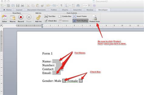 Macos How To Create Forms In Word For Mac Super User