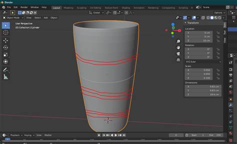 Modeling How Can I Duplicate This Cut That I Modeled Blender Stack
