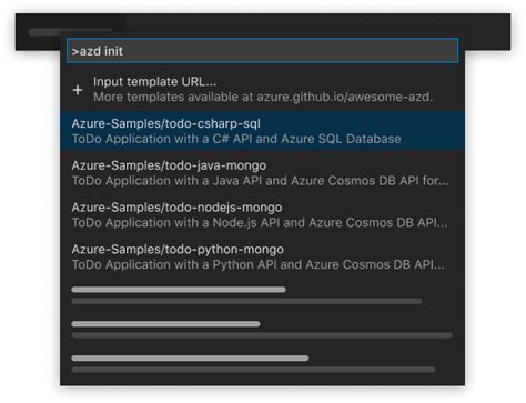 [vs code extension] move the option to use another template to the
