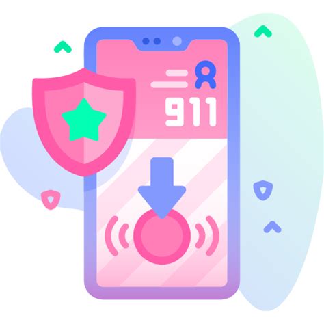 Panic Button Special Ungravity Gradient Icon