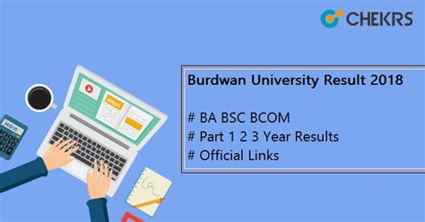 Burdwan University Ba Bsc Bcom Result 2025 Part 1 2 3 Year Results