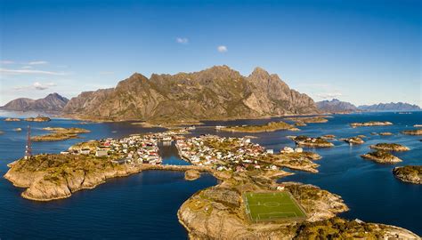Henningsvær Lofoten The Worlds Most Picturesque Football Pitch