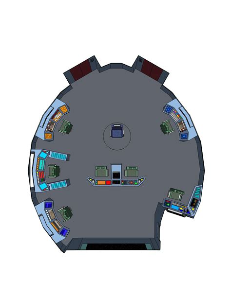 Battle Grid Oberth Class Bridge