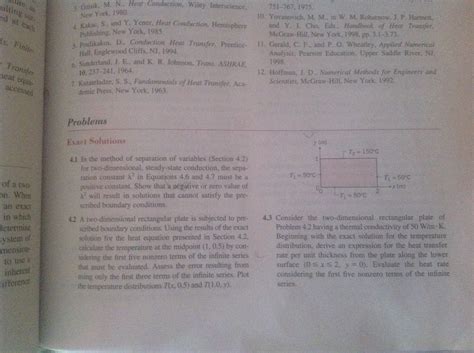 Consider The Two Dimensional Rectangular Plate Of