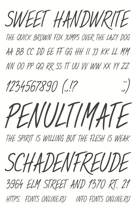 Sweet Handwrite Font