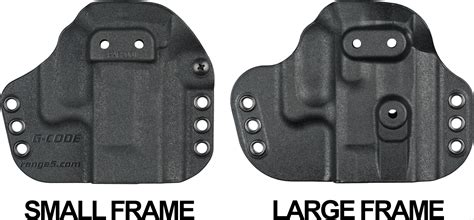 G Code Paradigm Universal Fit Holster Iwb Inside The Waistband Holsters Viranomainenfi