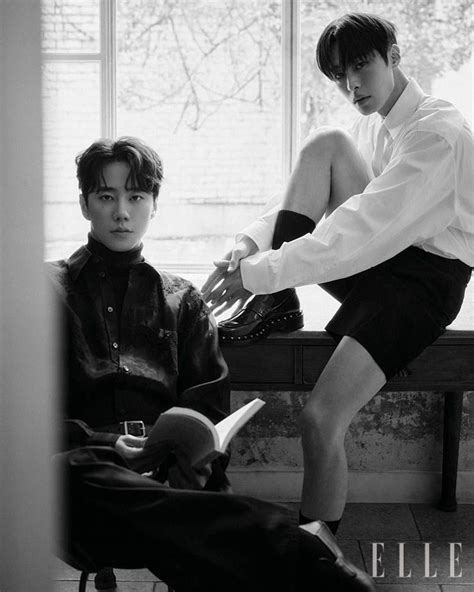 이재욱 이준영 홍수주 엘르 4월호 화보 악플달면 쩌리쩌려버려 ＊여성시대＊ 차분한 20대들의 알흠다운 공간